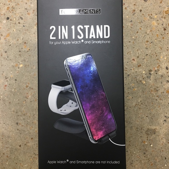 Accessories | Nwt 2 In 1 Stand For Apple Watch And Smartphone | Poshmark